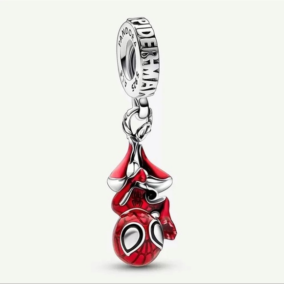 Pandora | Jewelry | Pandora Marvel Hanging Spiderman Dangle Charm ...